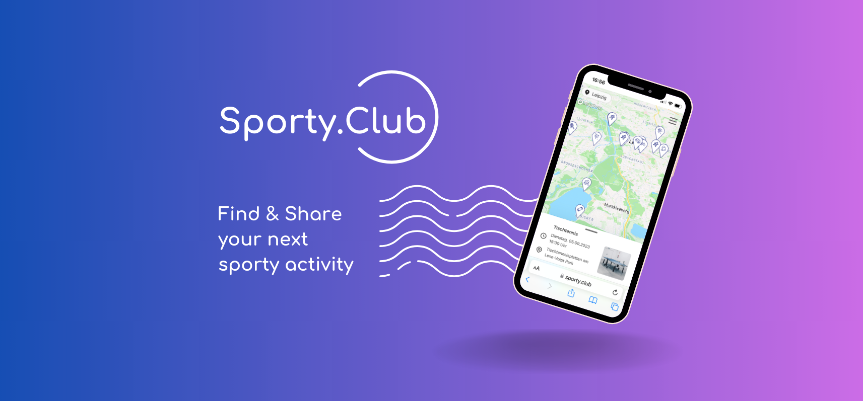 Sporty.Club - die Plattform für Sportaktivitäten.