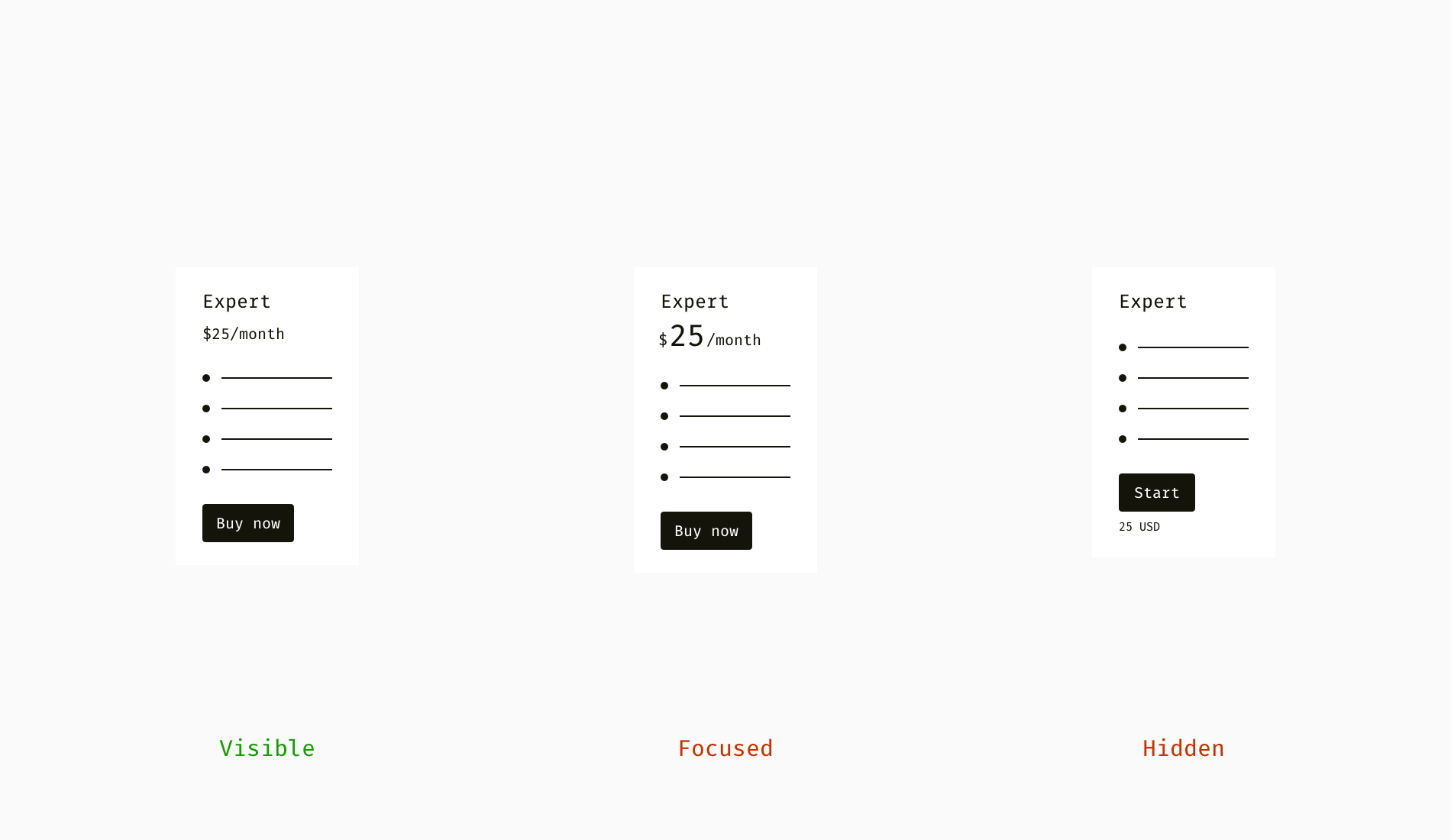 How to Design Pricing Interfaces with Psychology in Mind | STUDIO Blog
