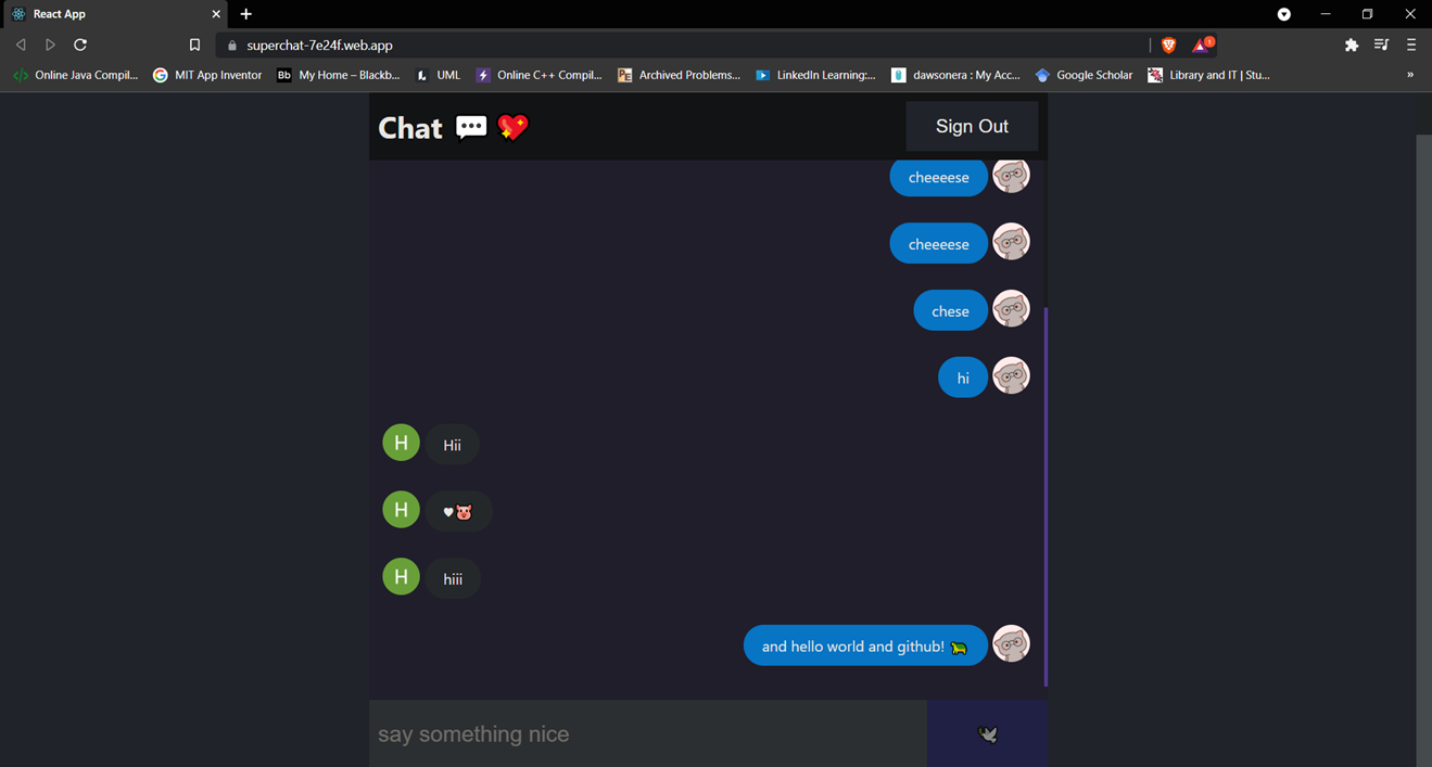 GitHub - nethmiWee/React-chat-app: Uses react, firestore cloud storage, hosting, google ...