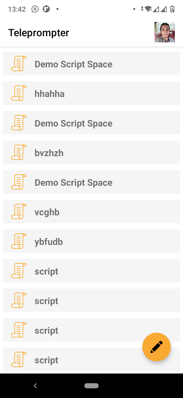 GitHub - i-magdy/Teleprompter