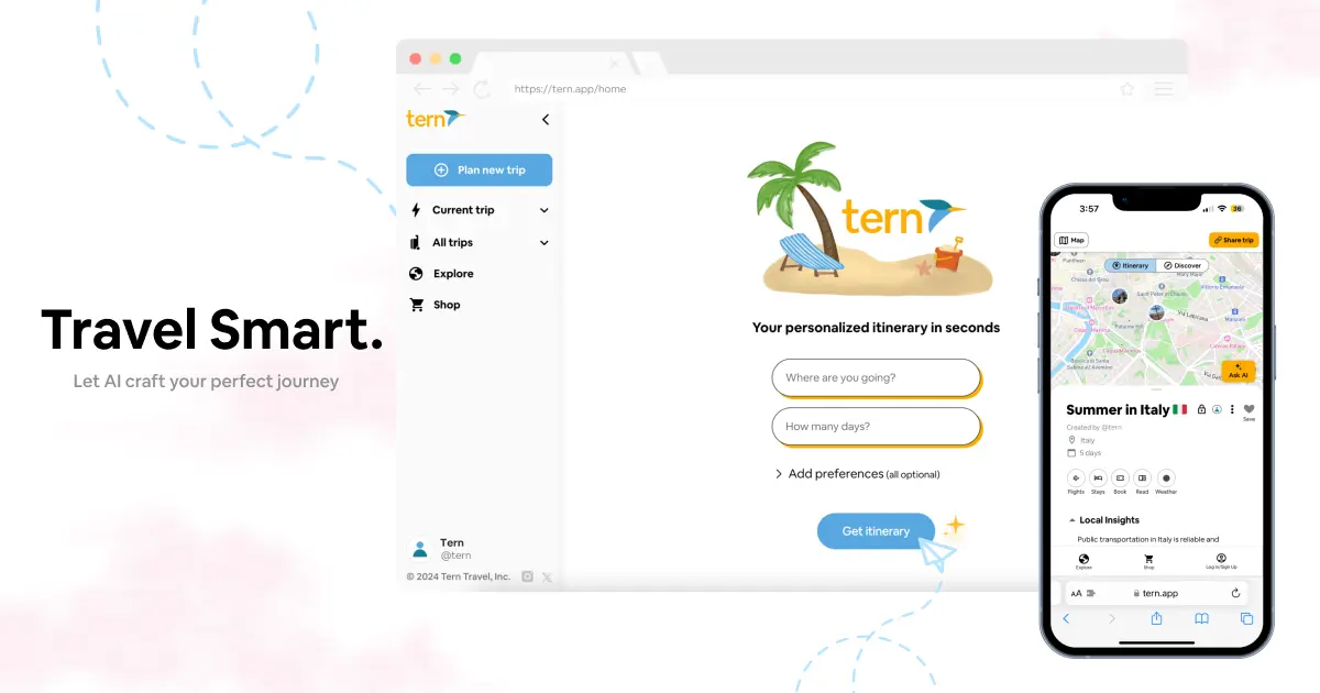 Tern - AI Travel Planner