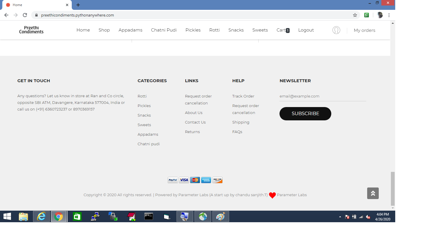 GitHub - chandusanjith/E-Commerce-Condiments-shop: Making-our-condiments-shop-online-using ...