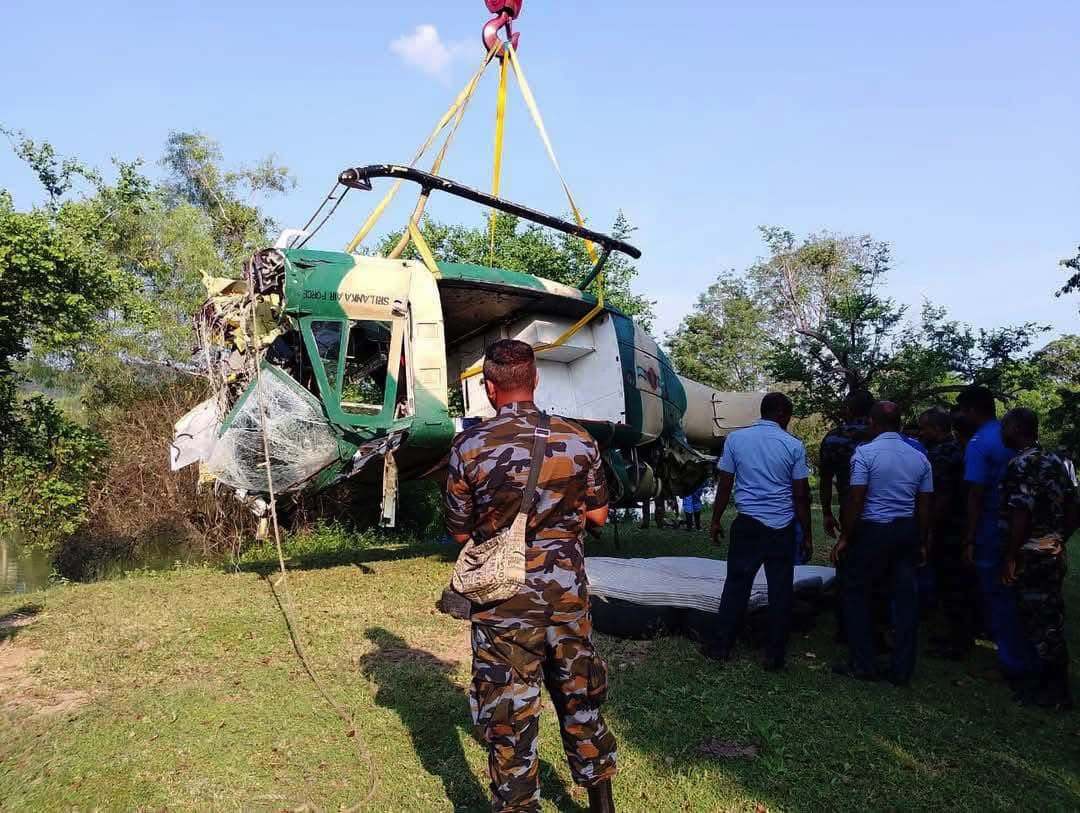 Bell 212 helicopter crash: No concerns over SLAF fleet airworthiness ...