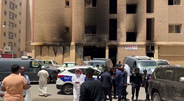 Forty Indians among 49 dead in Kuwait block fire | The Morning