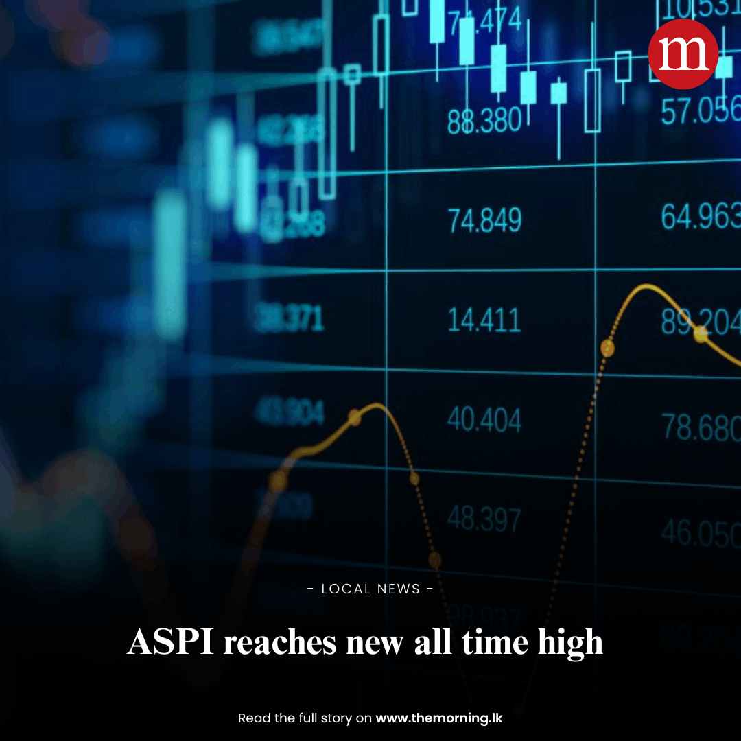 ASPI reaches new all time high | The Morning