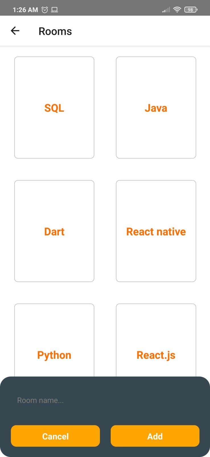 GitHub - izbari/codeHouse: Room-based chatting applications