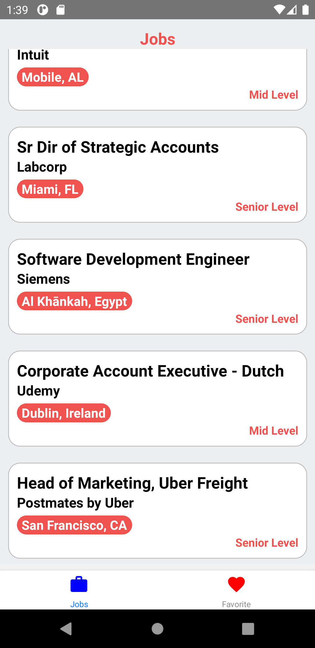 GitHub - izbari/JobFinder: An application that lists jobs and shows their details. If you want ...