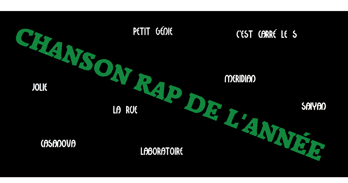 TopList : Chanson Rap FR de l’Année - Quelle est la meilleure chanson ...