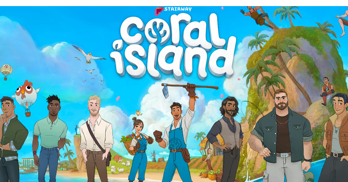 TopList : Coral Island - Quel Bachelor drague tu en premier ? 👩‍ ️‍👨