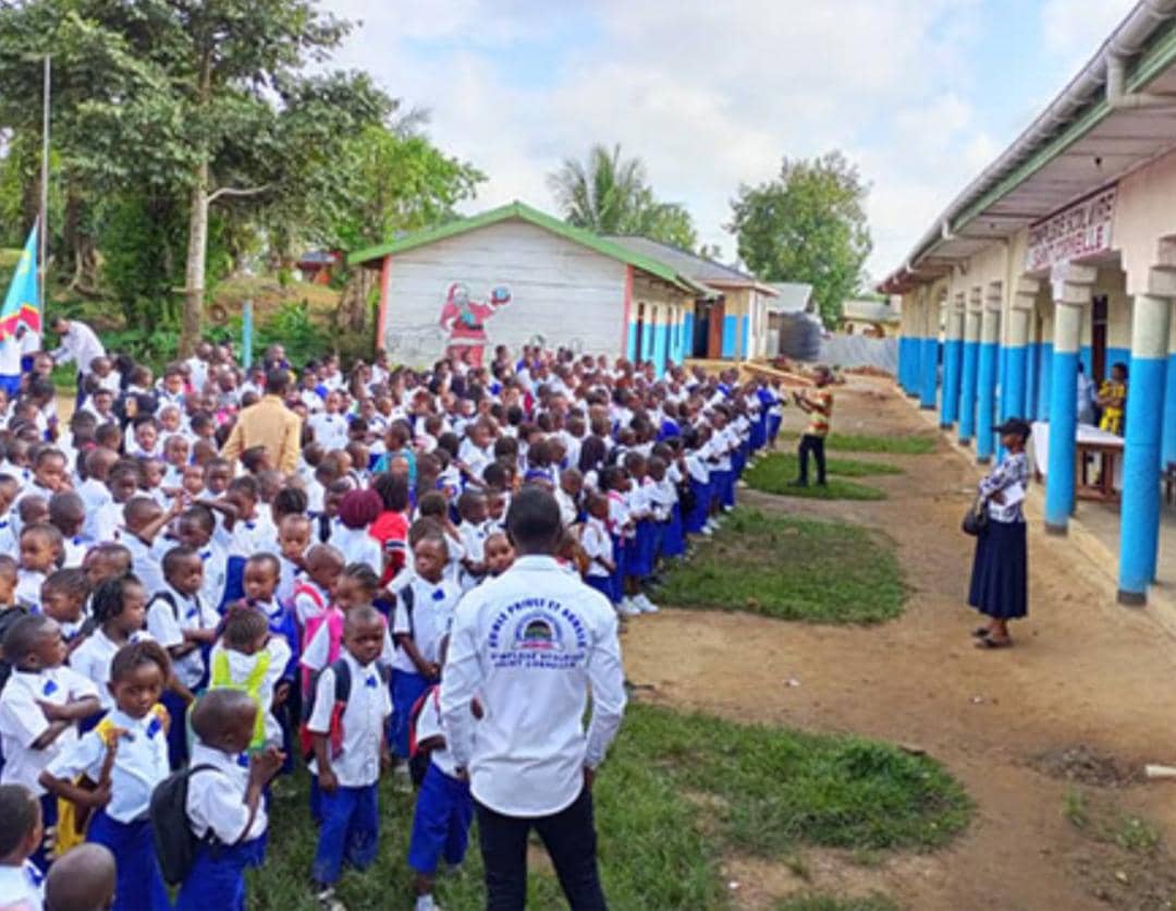 Ituri : les activités scolaires reprennent à Luna Samboko après l ...