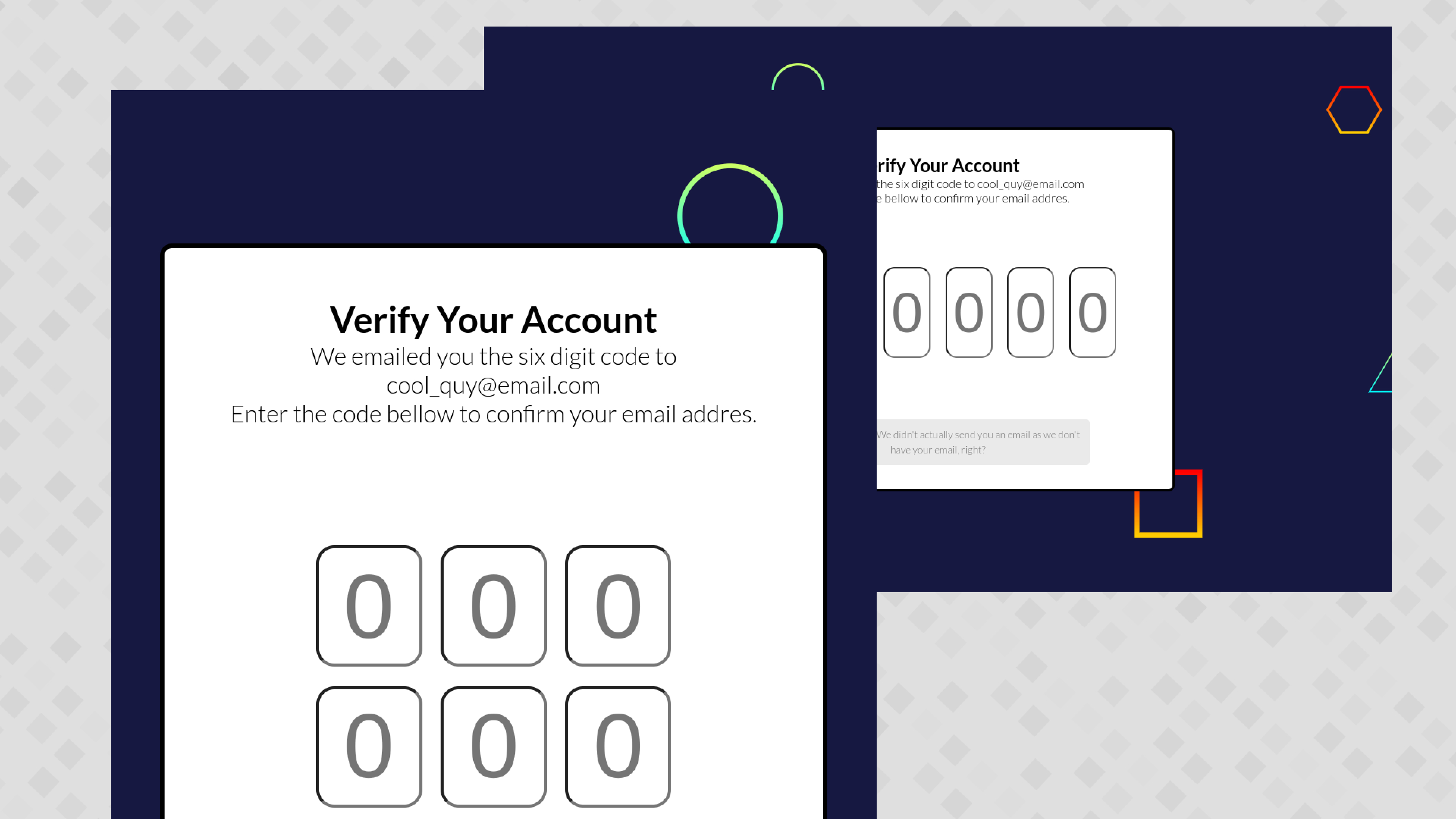 GitHub - yefweb/ui-account-validate: UI - Código de verificación cuenta ... GitHub - yefweb/ui-account-validate: UI - Código de verificación cuenta ...
