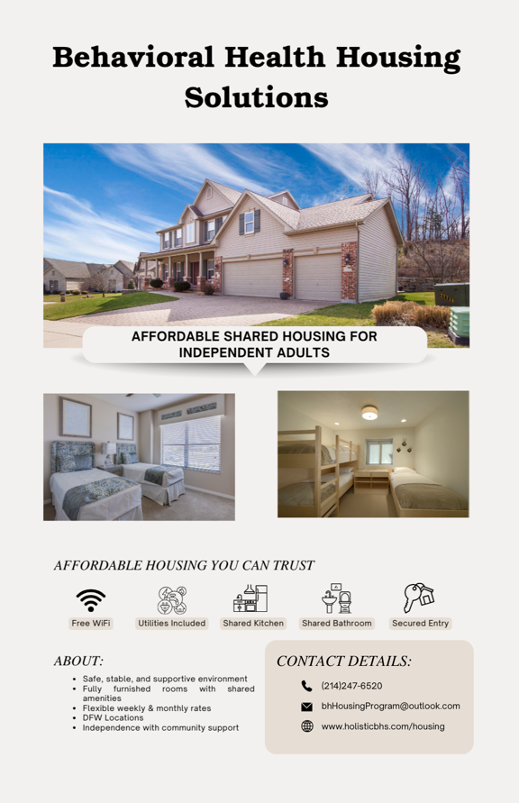 Behavioral Health Housing Solutions