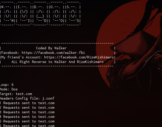 GitHub - Walker-00/WiDoS