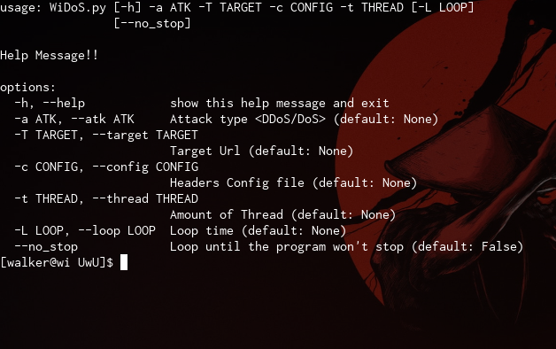 GitHub - Walker-00/WiDoS